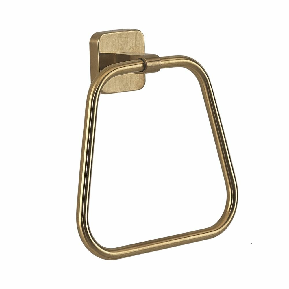 Gedy Tonga, полотенцедержатель - кольцо, цвет матовое золото
