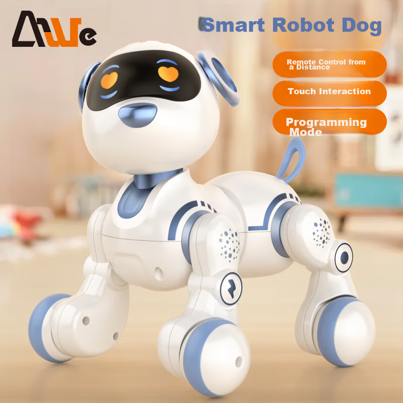Yingjia Smart Robot Dog Children's Toy for Boys And Girls, Toddlers And Infants, Programming Early Education Robot Birthday Gift