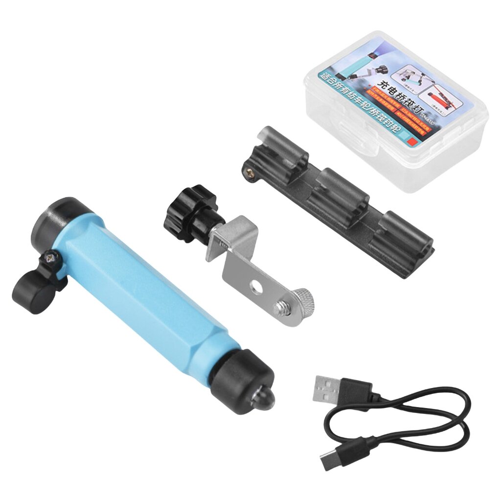 Перезаряжаемый мостовой плот light, lake blue, быстроразъемная рама для шестового зажима