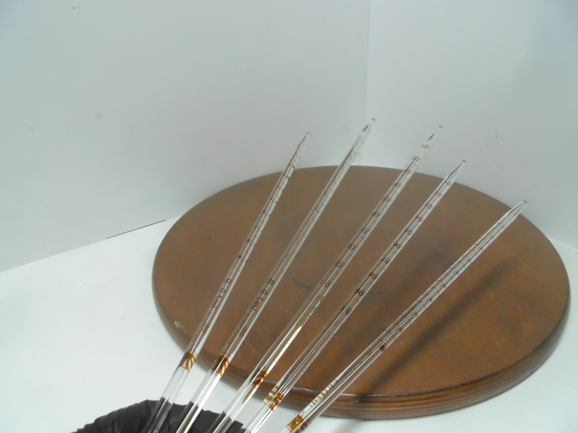 Пипетка стеклянная градуированная 2-1-2, 0,1 мл, 12 шт.