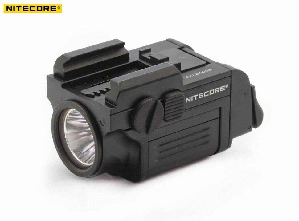 Пистолетный фонарь Nitecore NPL25, Li-ion 500 mAh, NiteLab UHi-20, 255 метров, 900 люмен (Комплект)