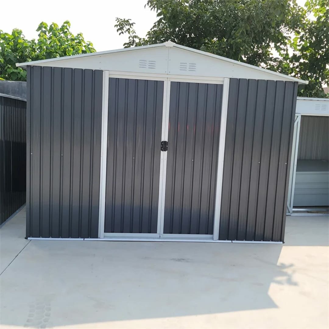 Хозблок для дачи сборно-разборный из металла для инструментов и оборудования pro8