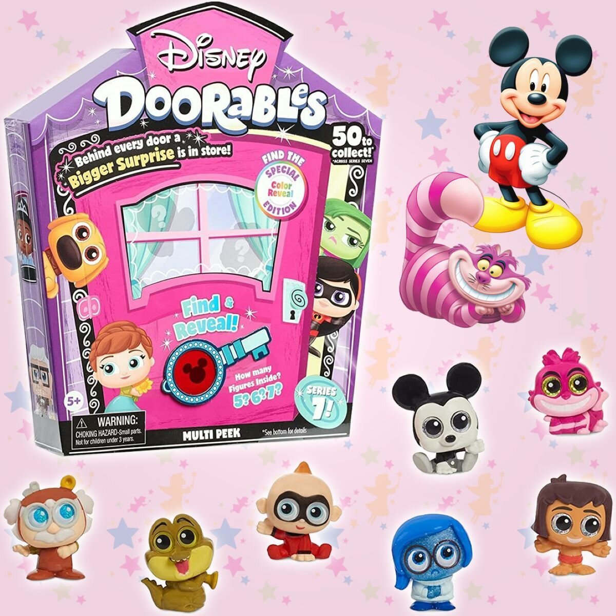 Набор фигурок Дисней Дораблс серия 7 Doorables Disney Дисней -kpa