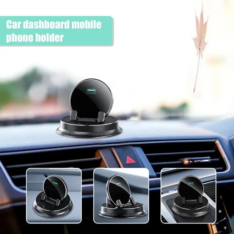 Автомобильный держатель для мобильного телефона на приборной панели, противоскользящий интеллектуальный индукционный автомобильный навигационный держатель панели, зарядка через USB