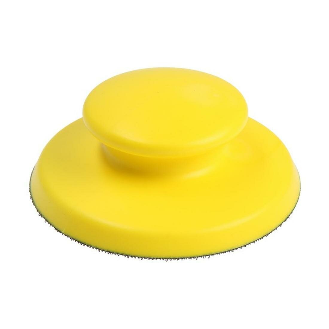 Брусок для шлифования с липучкой тундра, круглый, размер 125 мм.