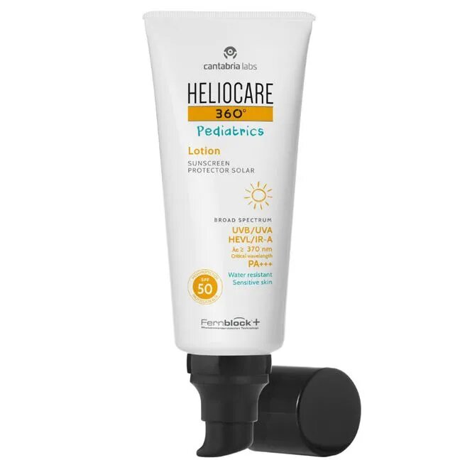 Лосьон для детей SPF 50, 200 мл HELIOCARE 360 Pediatrics Lotion Sunscreen SPF 50 Cantabria Labs / Кантабрия Лабс