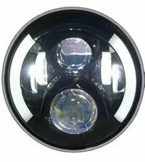 Светодиодные фара нива 7 дюймов 6 LED 40W 3600 люмен - дальний, 2400 люмен ближний.