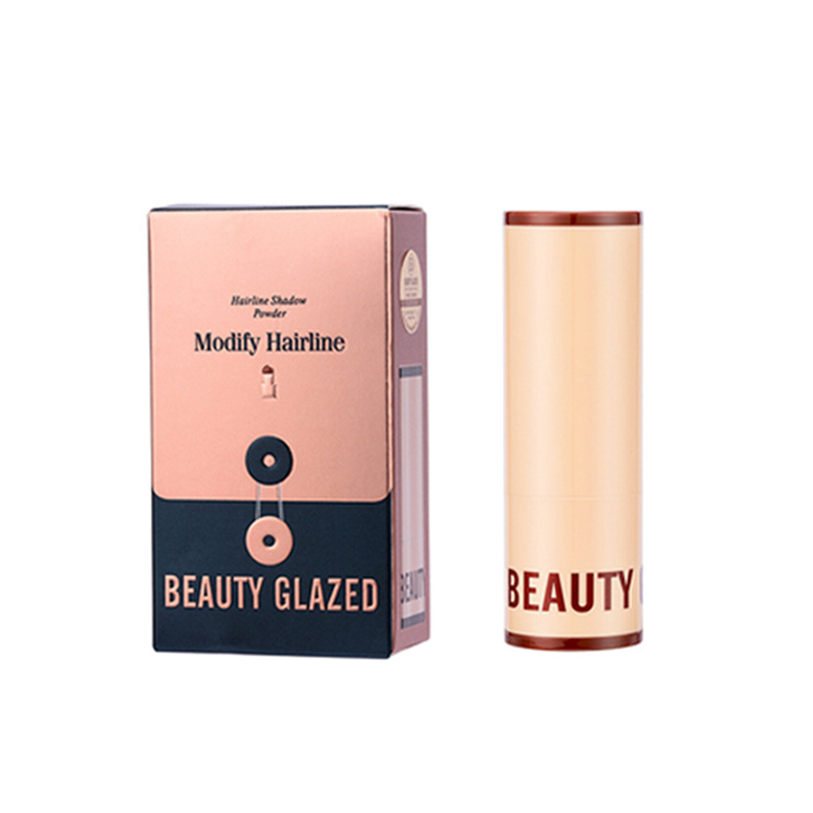 BEAUTY GLAZED Пудра для линий роста волос 1.1g Модифицирующая линия роста волос Многоцелевый пудр для бровей Бронзер Пудра для линий роста волос 101 Темно-коричневый 102 Светло-коричневый 103 Кофе-коричневый