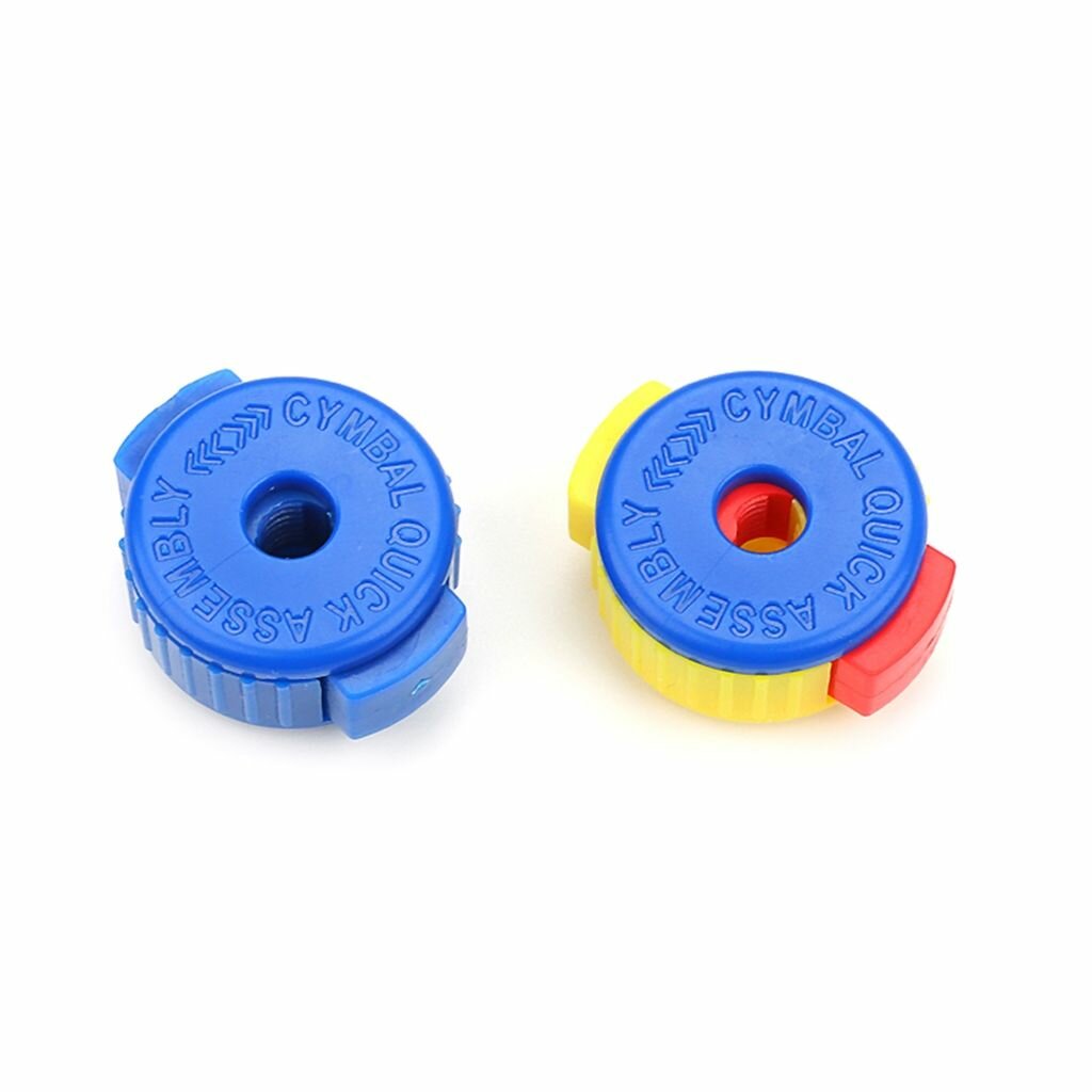 2 шт, черные гайки для тарелок, аксессуары барабанов, 8 мм пластиковая быстроразъемная гайка ударных наборов