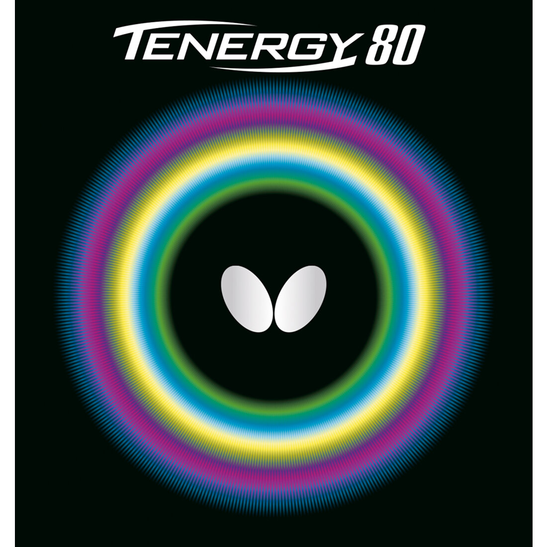 Накладка для настольного тенниса Butterfly Tenergy 80 Black, 2.1