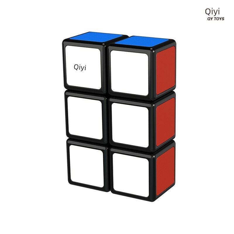 QiYi 123 Черный асимметричный кубик-головоломка для детей, высококачественный обучающий игровой опыт
