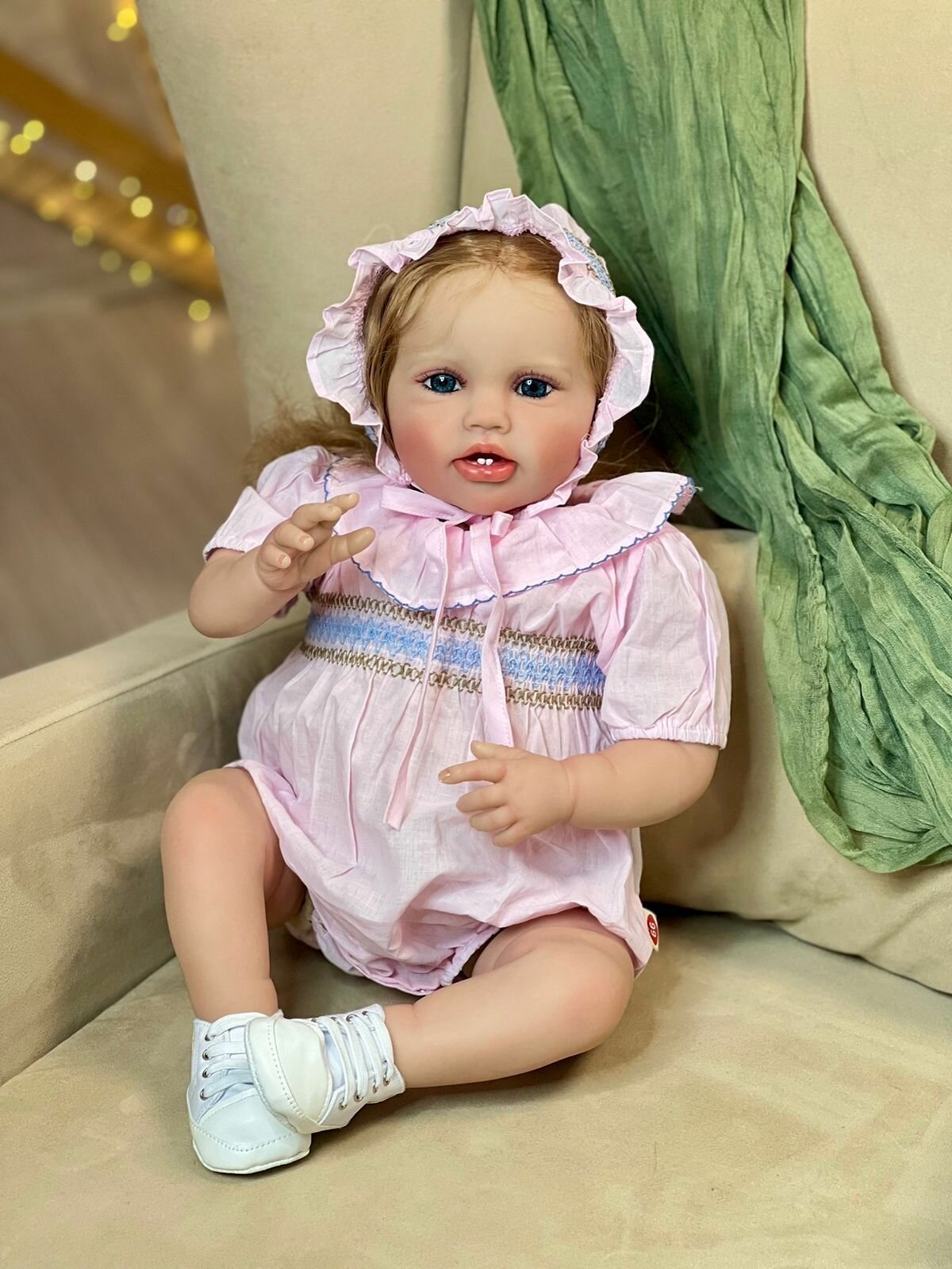 Кукла Реборн мягконабивная 60 см