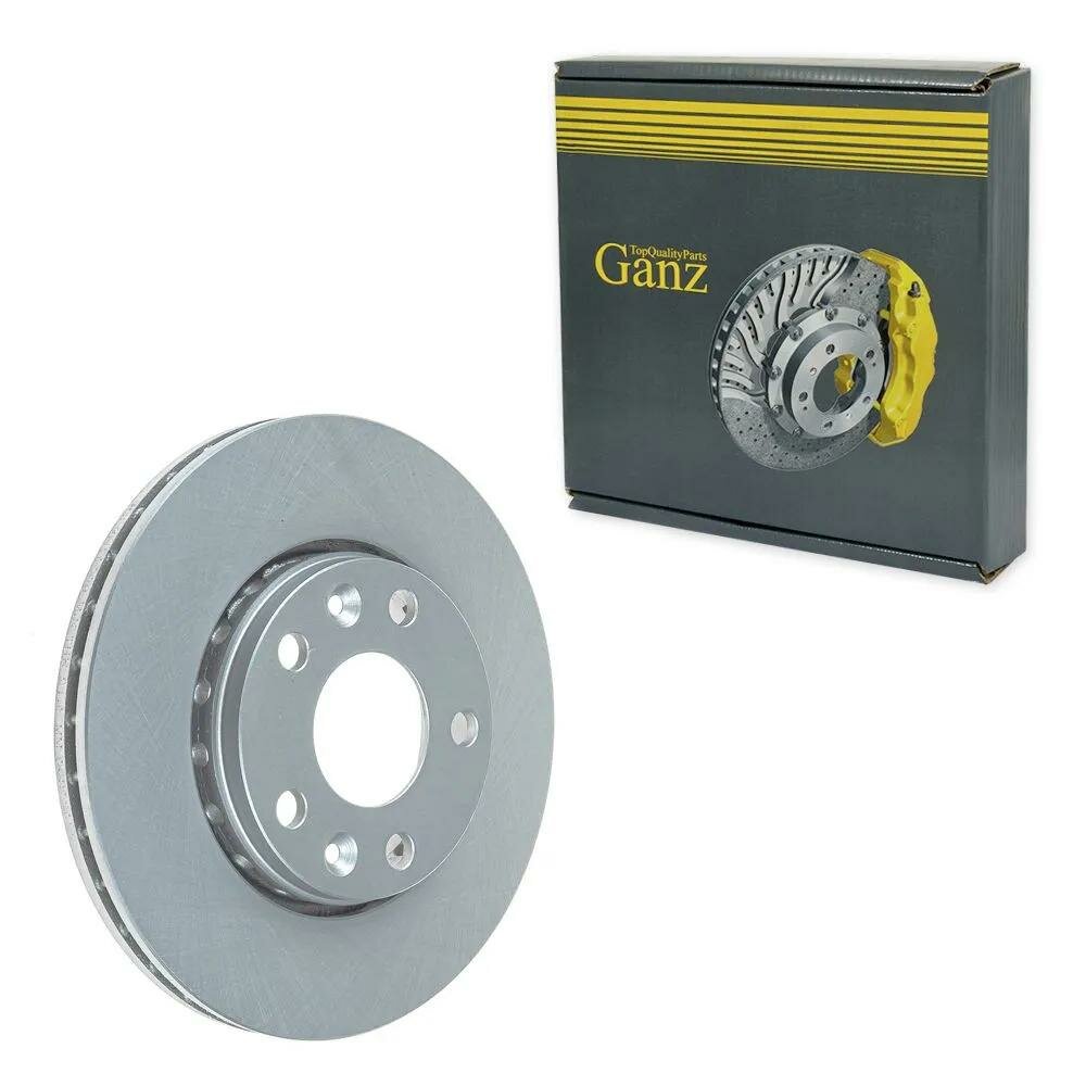 Диск тормозной GANZ GIJ10009 передний, Renault Duster, Megane III, Fluence, Vent 280 мм