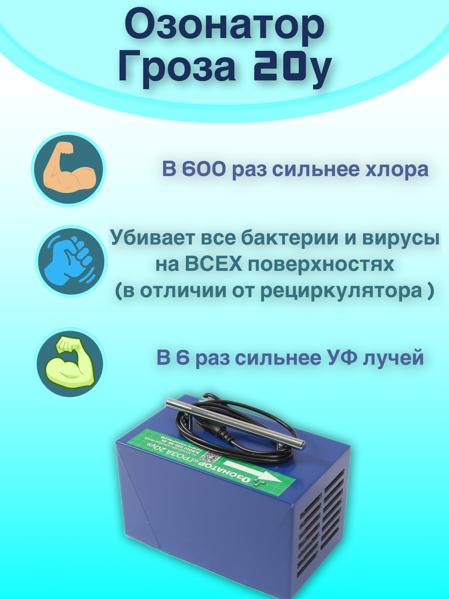 Гроза Озонатор 20 — фото 1