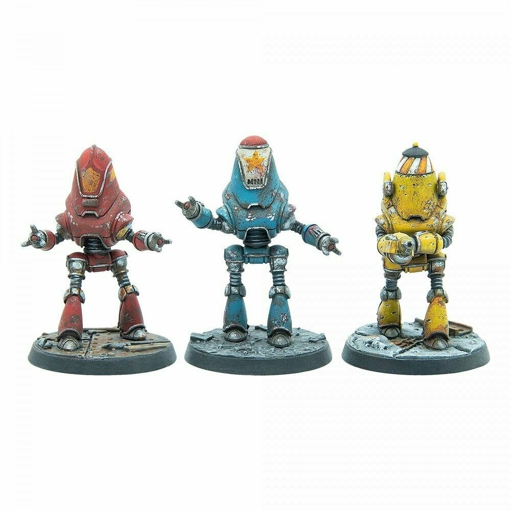 Набор Fallout: Wasteland Warfare - Robots: Protectron Workers
