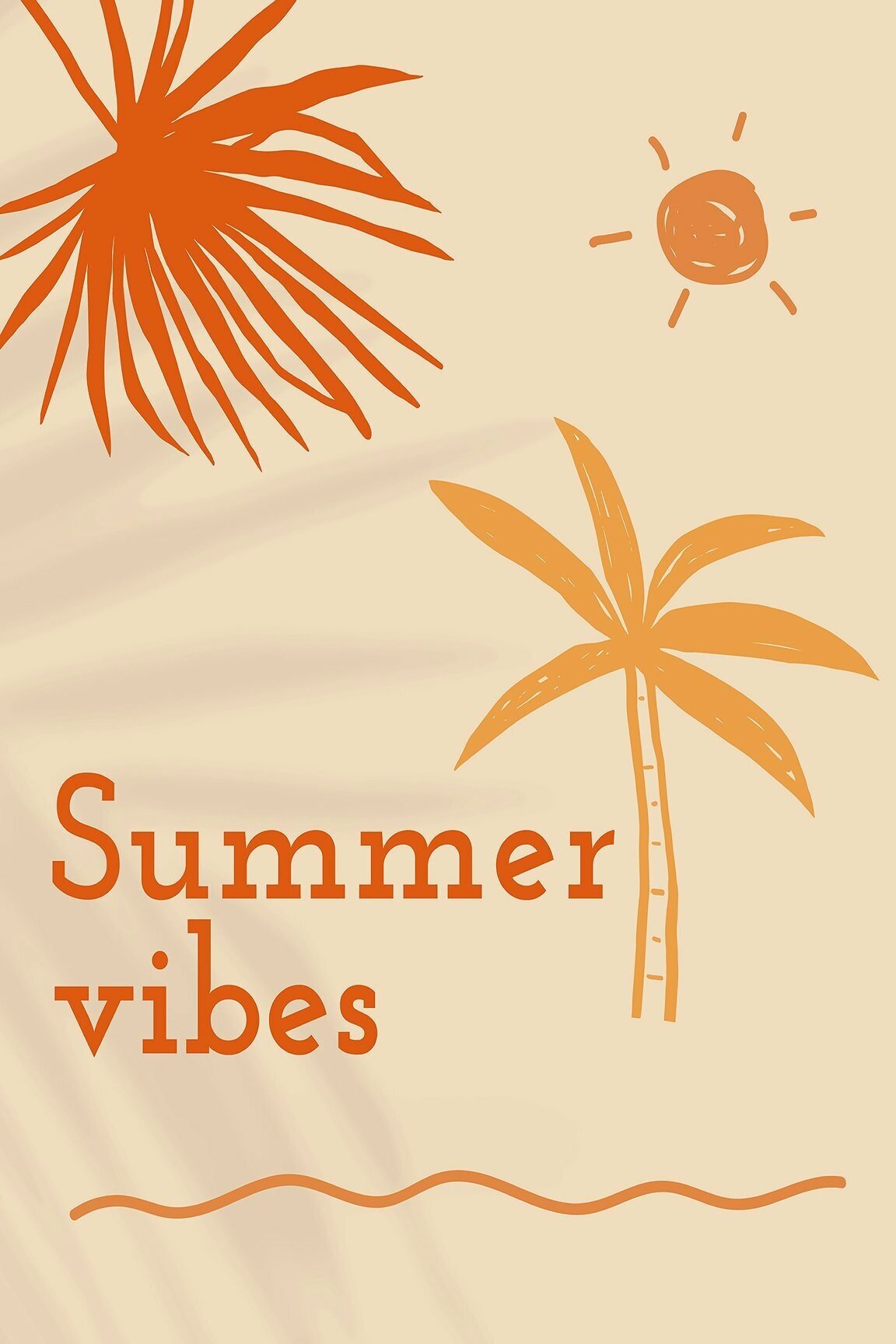 Постер / Плакат / Картина Лето - Солнечная атмосфера 50х70 см в подарочном тубусе