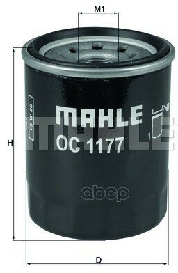 Фильтр масляный SUVARU FORESTER 12- Mahle/Knecht арт. OC1177
