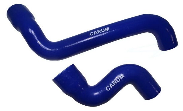 Патрубки радиатора Г-Зон Next двс ЯМЗ евро 4 2 шт. силикон CARUM
