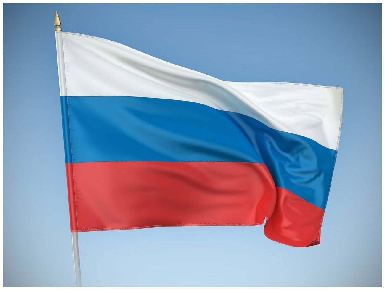 Флаг России размер 90х135 см