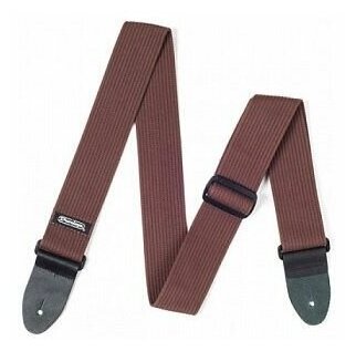 Ремень для гитары DUNLOP D27-01BR Ribbed коричневый