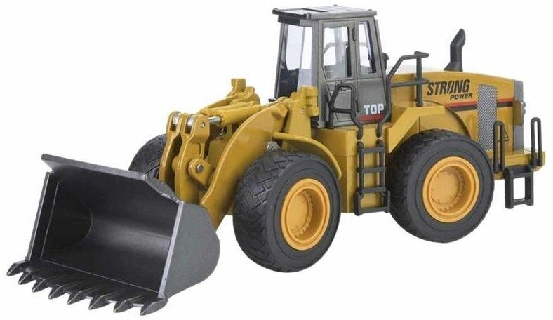 Коллекционные / масштабные модели HUI NA Металлический бульдозер-погрузчик HuiNa Toys 1:40 - HN1913