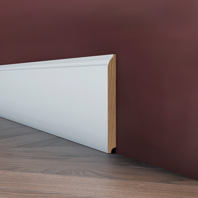 Плинтус Evrowood PN 150 Д2000хВ134хШ12 мм( под покраску) / Евровуд.