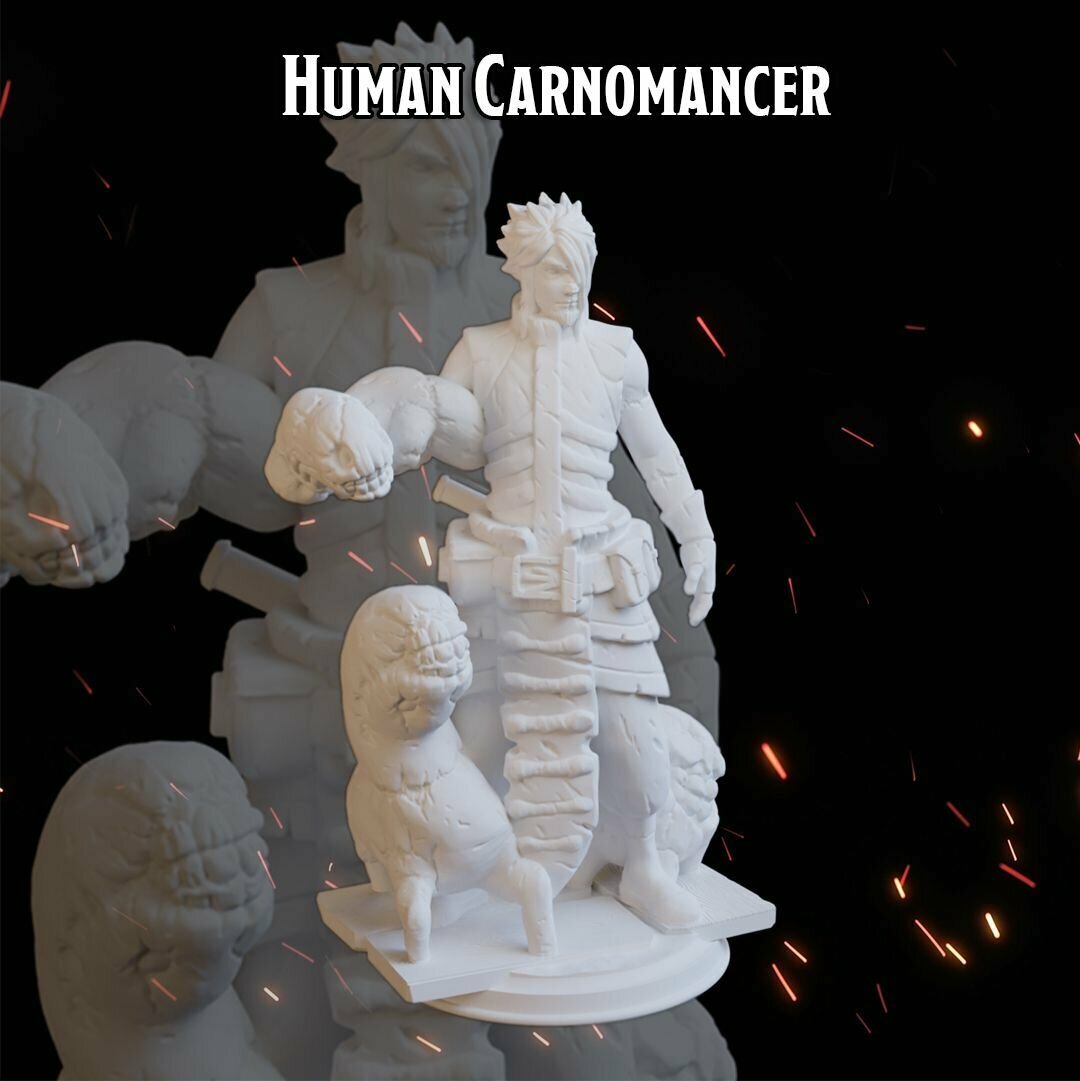 Скульптор плоти/биомант человек мужчина 51,2мм фигурки/миниатюры (ДнД, DnD, D&D, Dungeons & Dragons, Pathfinder, Подземелья и Драконы, Wargames)