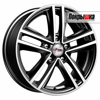 Диски литые IFREE Катар 6.5х16/5х108 D63.4 ET50.0, Блэк Джек