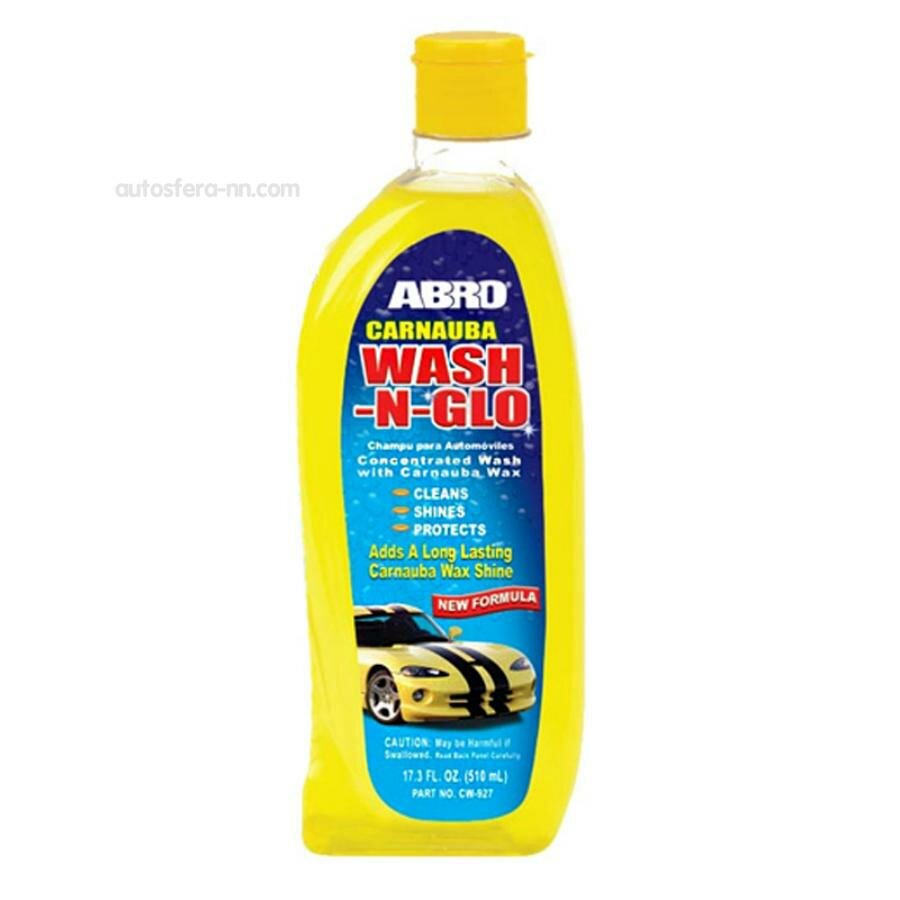 ABRO CW927 Автошампунь 0.51л с воском (ABRO)