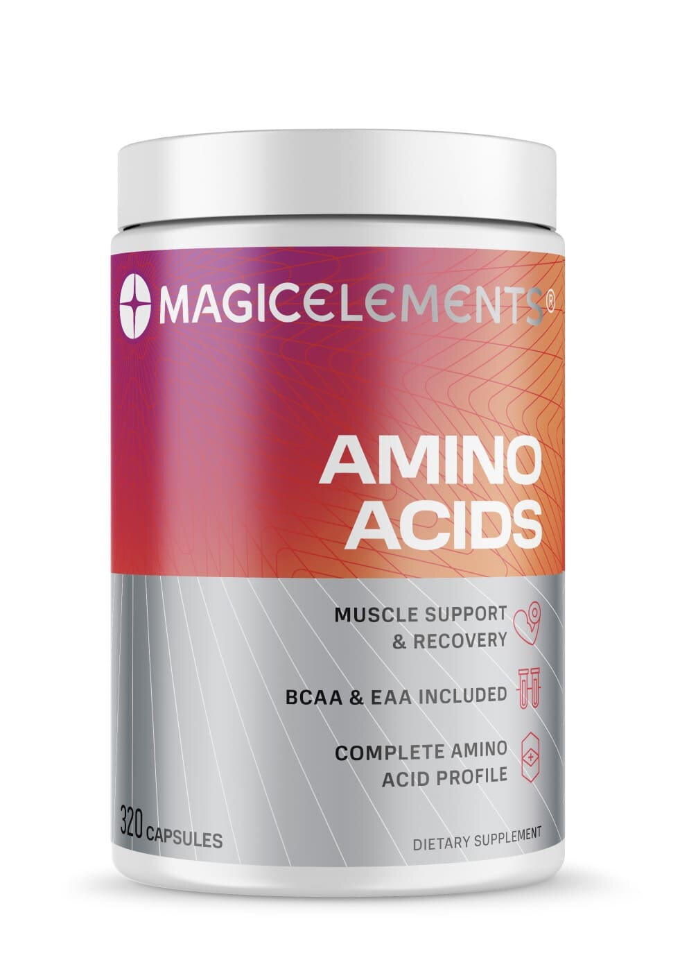 Magic Elements Amino Acids, Аминокислотный комплекс, Амино Эйсидс, 320 капсул