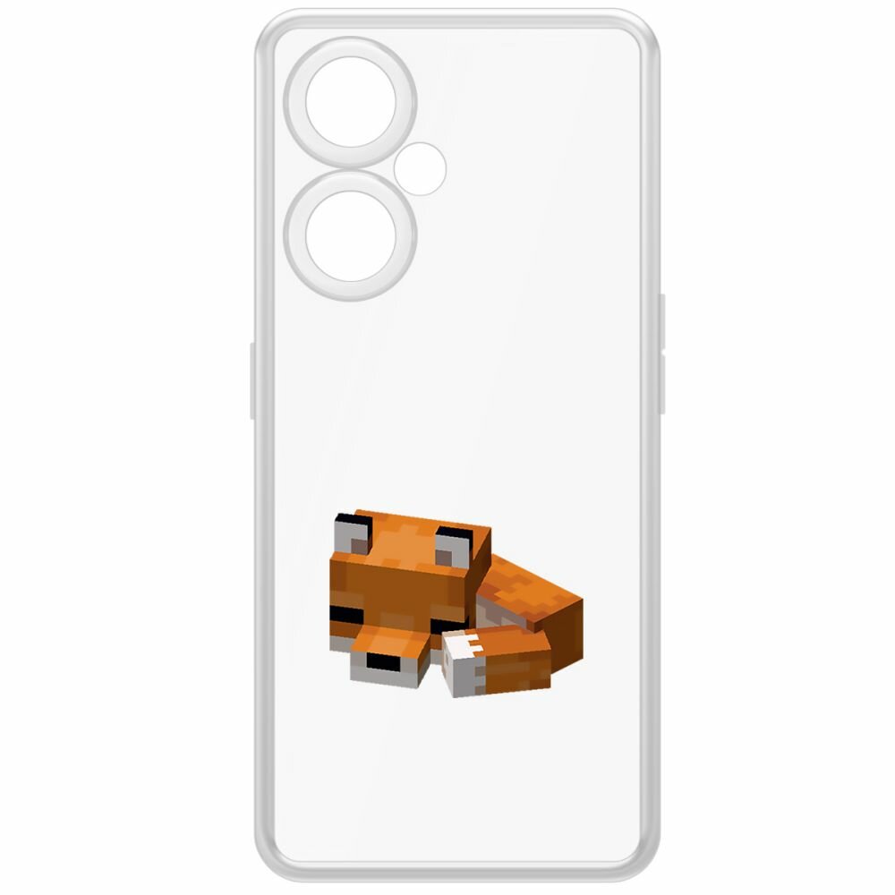 Чехол-накладка Krutoff Clear Case Minecraft-Спящий Лисенок для OnePlus Nord CE 3 Lite