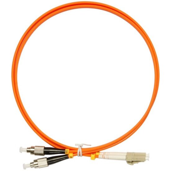 Патч-корд оптический Toplan , дуплексный, FC/PC-LC/PC, MM 50/125 (OM2), 100 м, LSZH