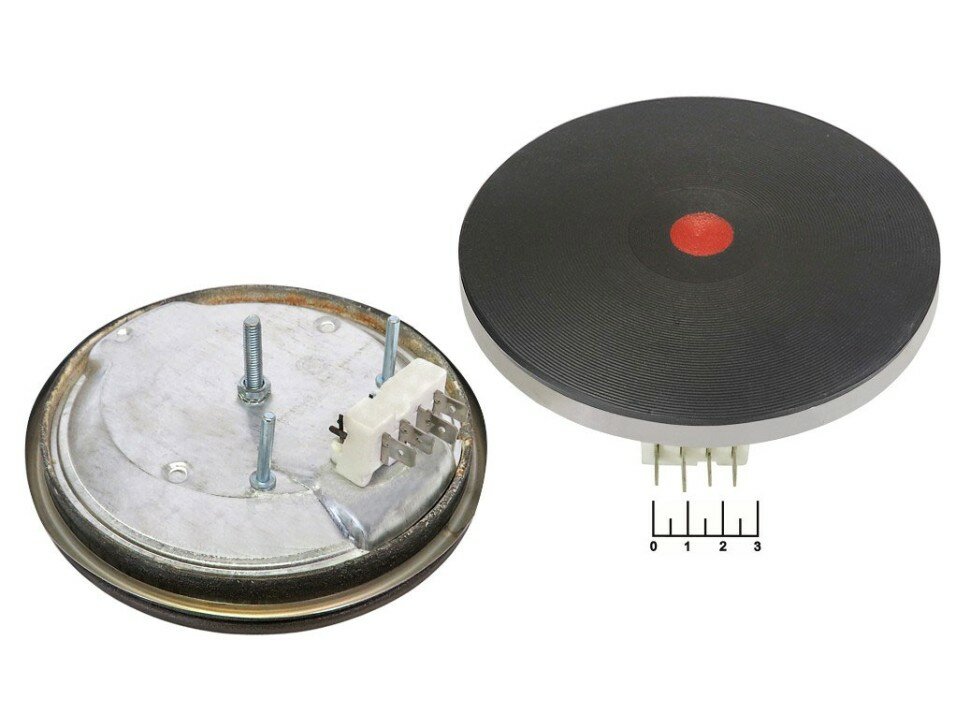 Конфорка для электроплиты 1500W 155мм (клемма)