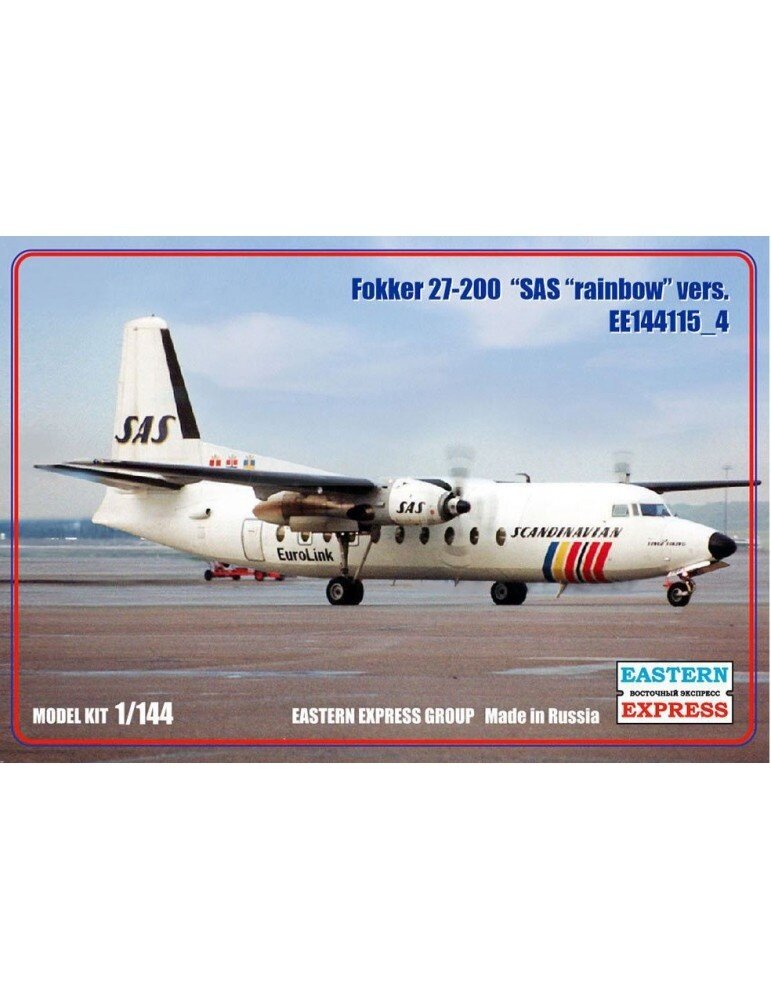 ЕЕ144115_4 Пас. самолет Fokker F-27-200 SAS