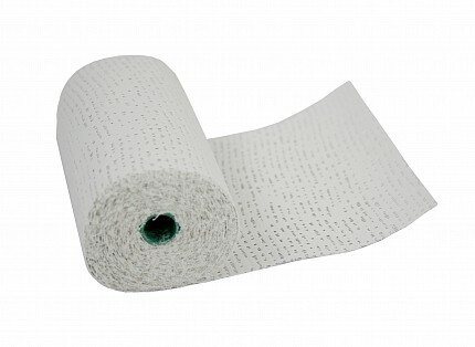 Бинт гипсовый Целлона (Cellona) 8см х 3м для повязок и лонгет, 5шт, 25411