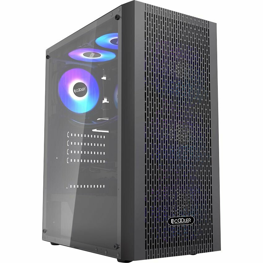 Корпус для ПК без БП PCCOOLER MA100 MESH BK, официальная гарантия