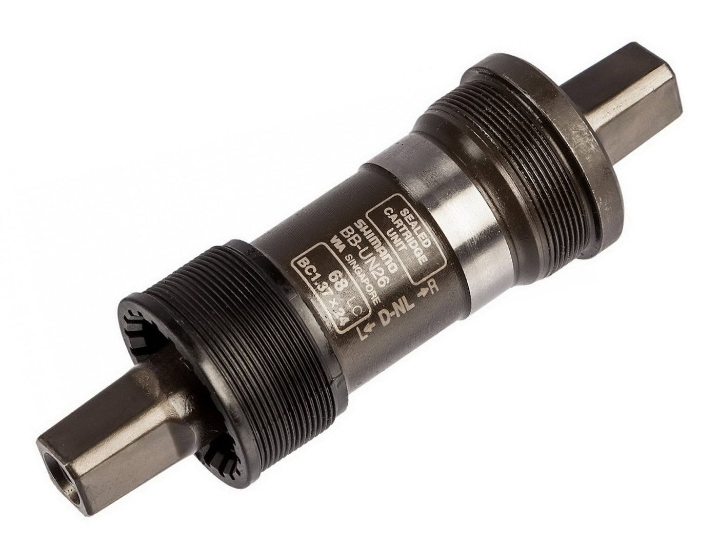 Каретка-картридж Shimano 5-5821200 Alivio/Acera/Altus ABBUN26B17X 117.5мм б/болтов 5200 2-919