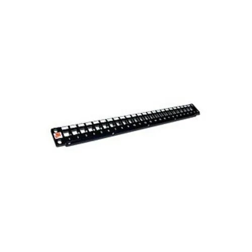 Патч-панель наборная Lanmaster (TWT-PP24OK-UTP) 19" 1U 24xRJ45 UTP