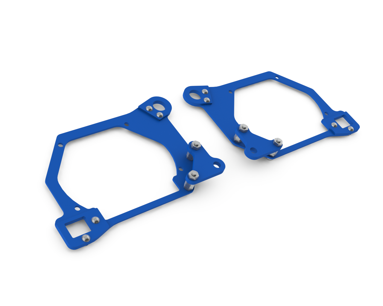 Переходная рамка Infiniti FX 35/50 S50 2003 - 2008. Модуль Hella 3 /3R (Комплект, 2 шт)