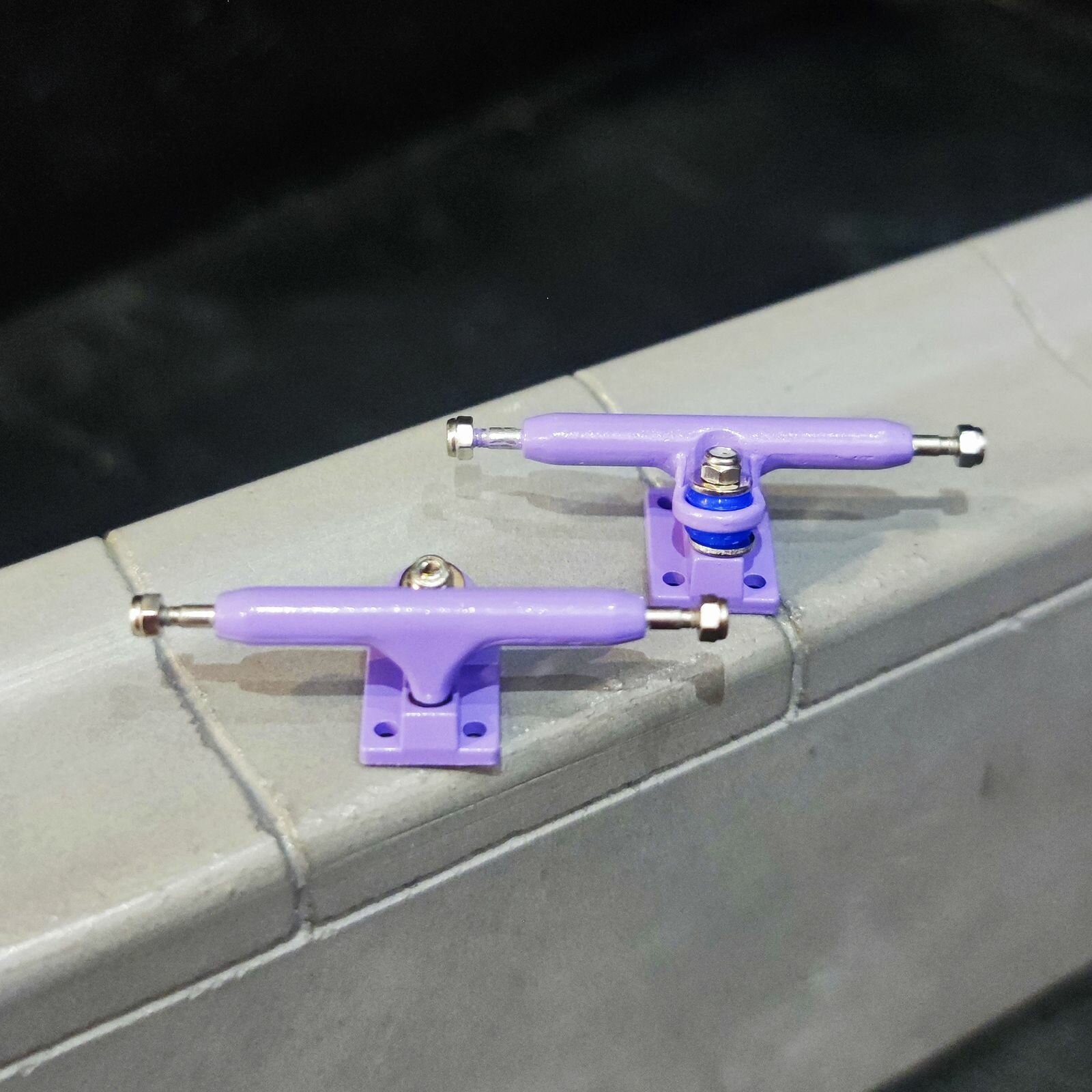 Траки для фингерборда MSS Pro PC new 34 мм нежно-фиолетовые