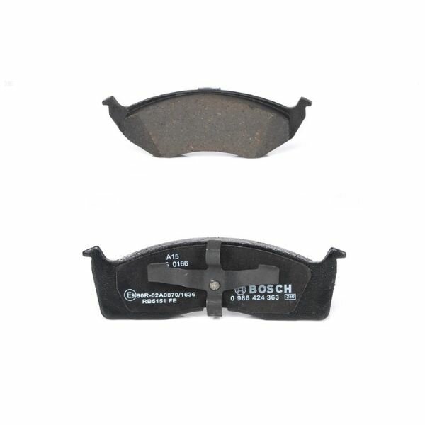 Тормозные колодки дисковые передние, BOSCH 0986424363 для а/м Chrysler, Dodge