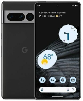 Смартфон Google Pixel 7 Pro 12/128Gb Obsidian (черный) USA nano Sim + eSim