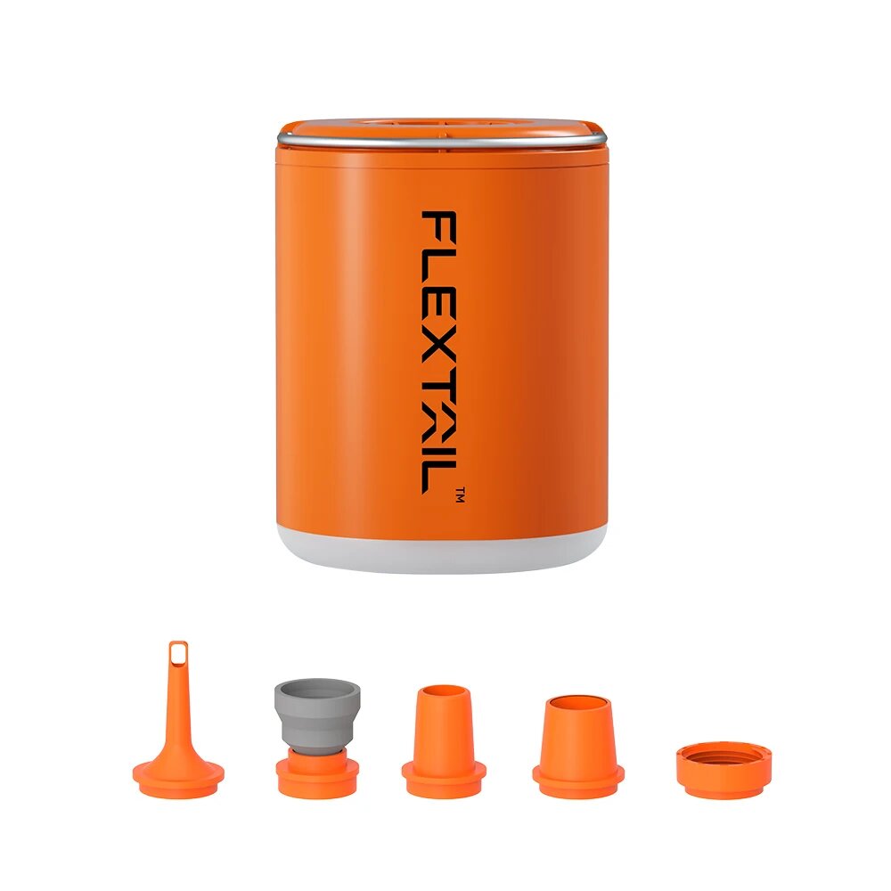 FLEXTAILGEAR TINY PUMP 2X Портативный насос 4 кПа Оранжевый, Orange