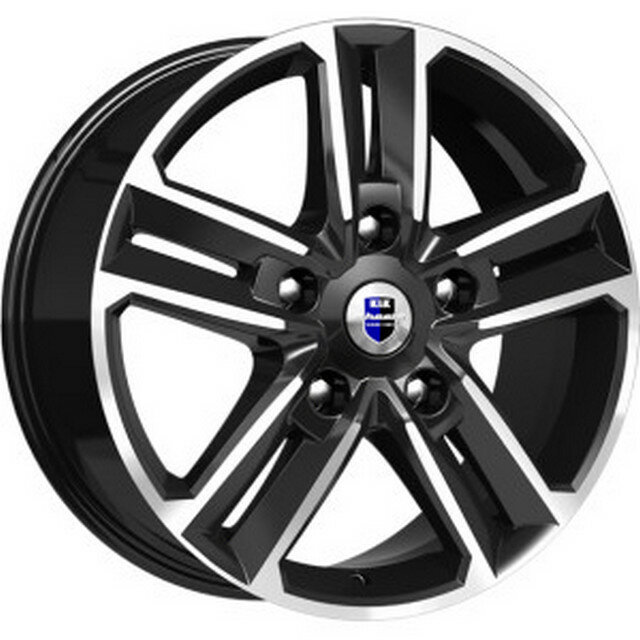 Колесный диск Кик Backfire (КС763) 8x18/5x114.3 D67.1 ET50 алмаз чёрный