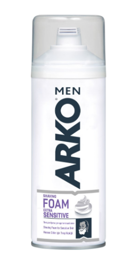 Пена Arko men для бритья sensitive, 400 мл
