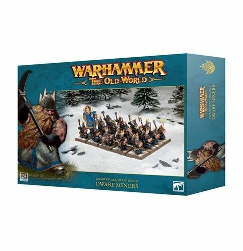 Фигурки Games Workshop: Dwarfen Mountains Holds Dwarf Miners Warhammer The Old World
