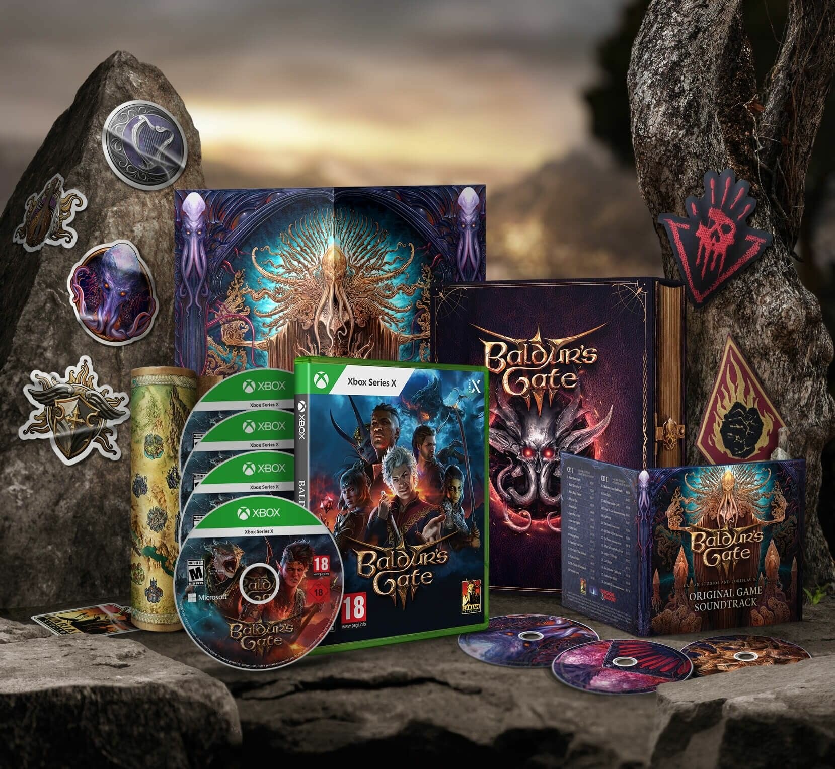 Baldurs Gate Deluxe Edition , для Xbox Series X, Blu-ray , Русские субтитры