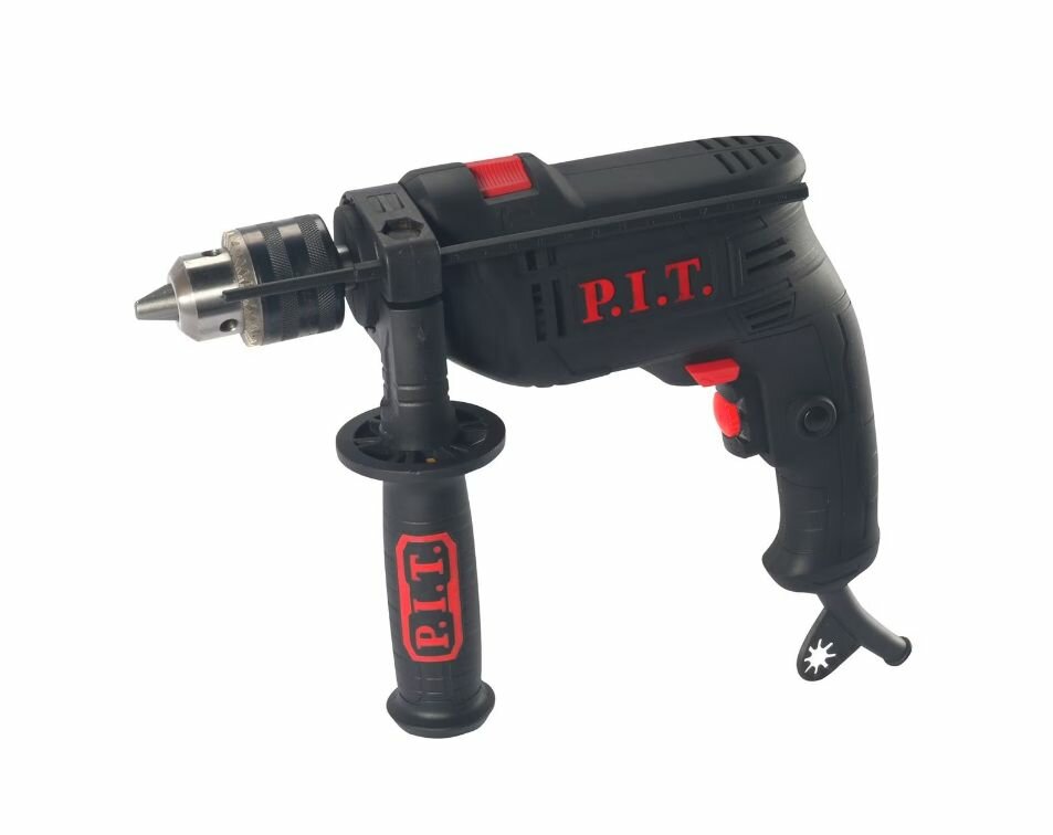 Дрель ударная PSB13-C6 P.I.T (600Вт, ключевой патрон 13мм, 0-3000 об/мин)