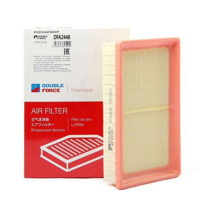 Фильтр воздушный DOUBLE FORCE арт. DFA2448 SUZUKI SWIFT ZC, ZD 20052010