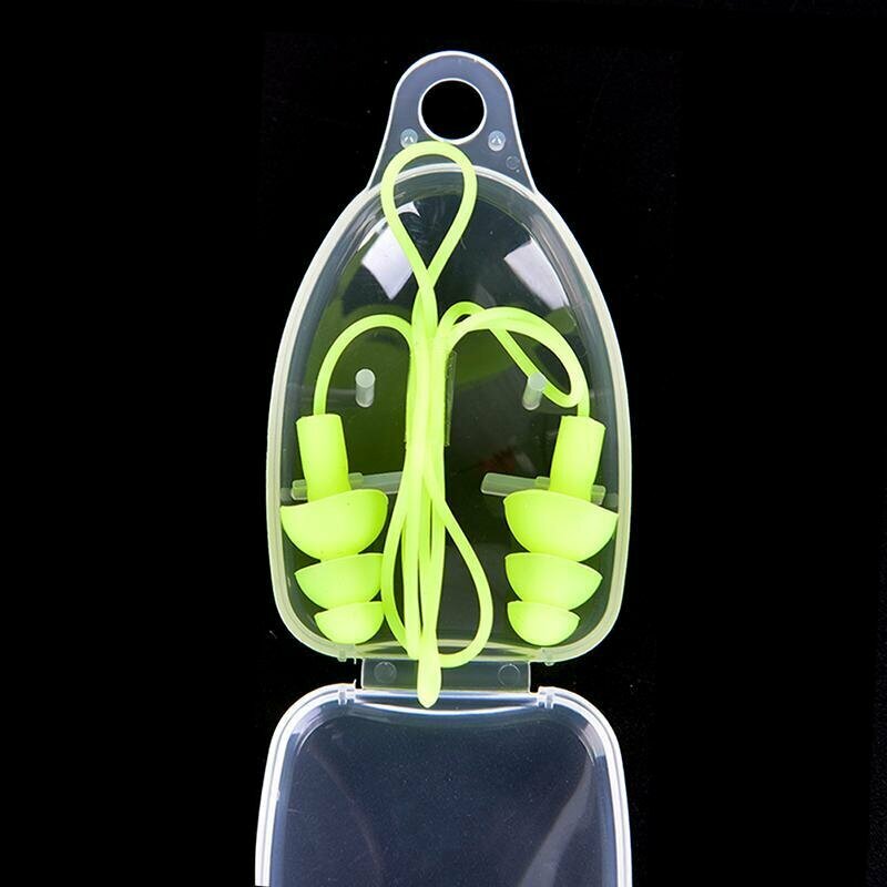 Силиконовая беруши Аксессуары для бассейна Плавательные беруши Для водных видов спорта